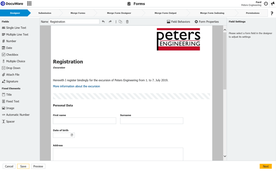 Filling Out Multiple Forms at Once